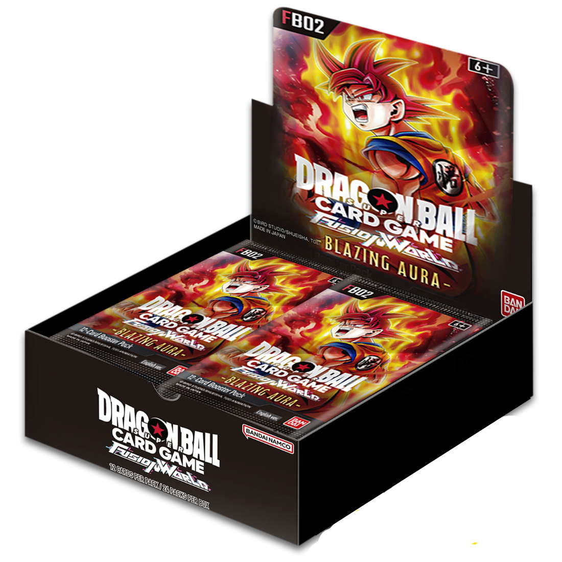 Dragonball Super Fusion World - Blazing Aura - FB02 Box 24 buste (ENG) – La Tana delle Pulci